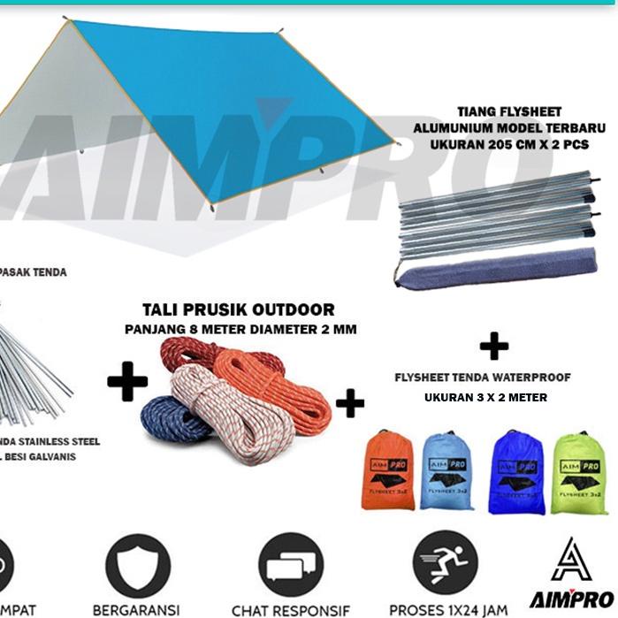 Jual Flysheet 3x2 2x3 meter | Shopee Indonesia