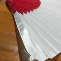 Jual Kain Bendera merah putih Indonesia model setengah lingkaran kipas ...