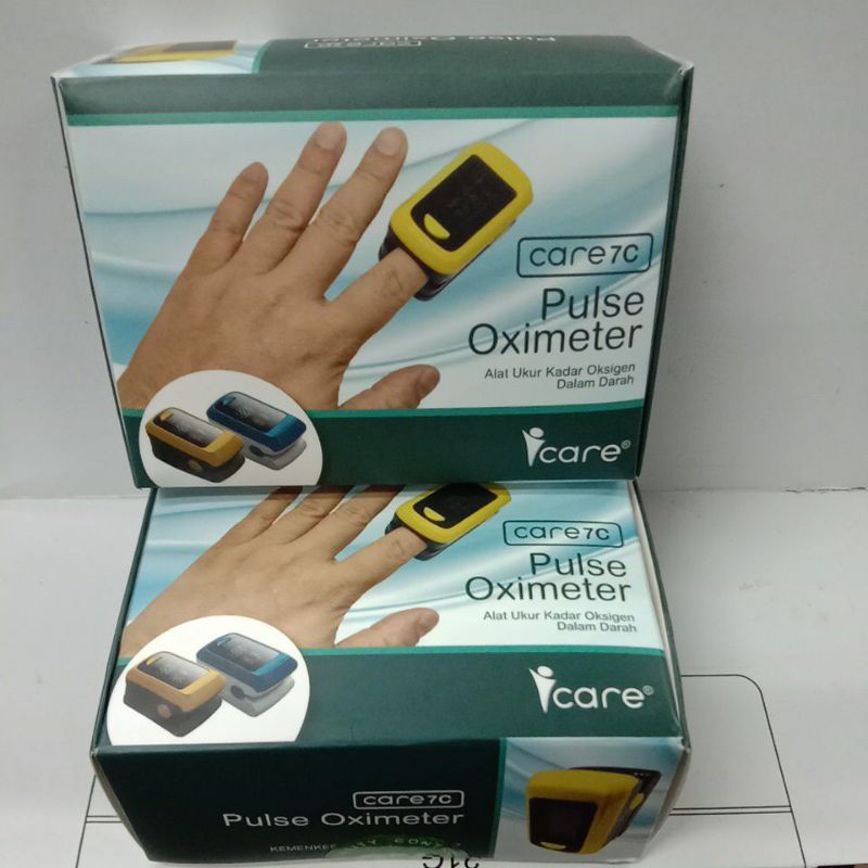 Jual Finger Pulse Oxymeter Care7 dan Care7C/Oxymeter icare | Shopee ...