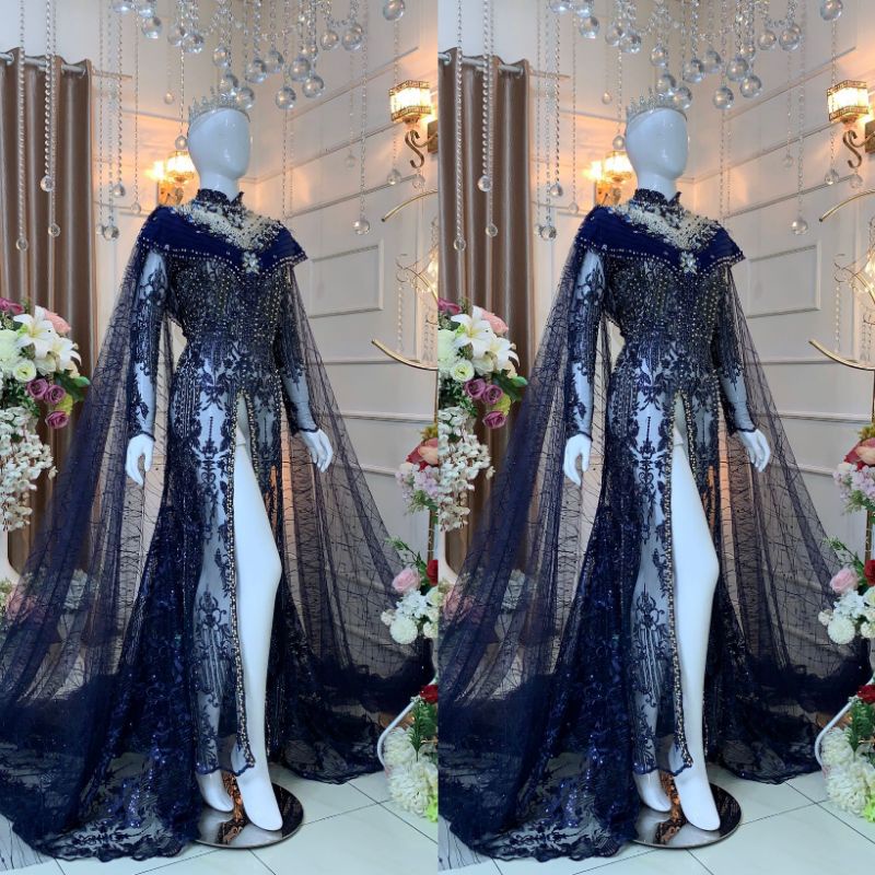 Jual TERBARU //KEBAYA FULL PAYET SEMATA KAKI BEREKOR //KEBAYA BEREKOR ...