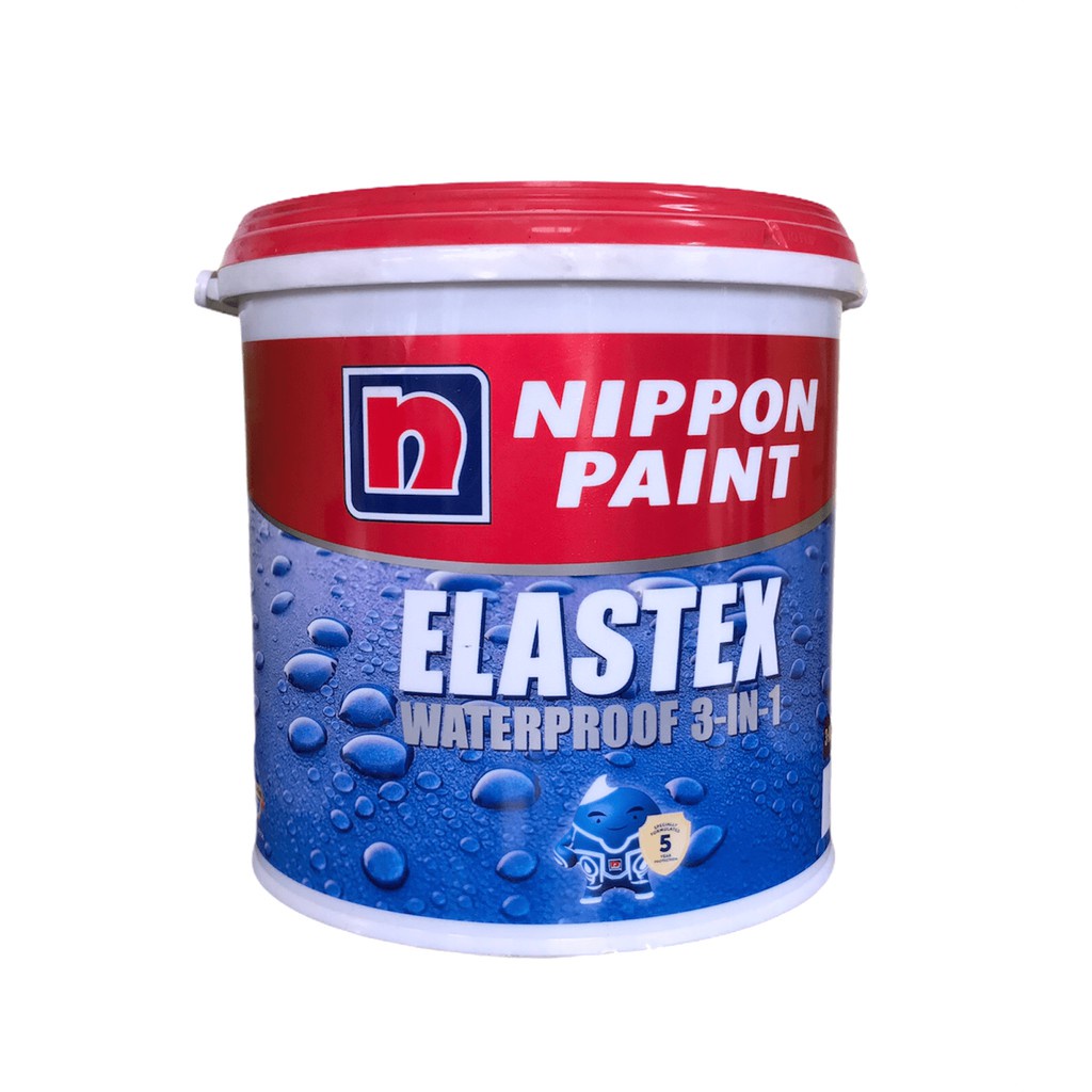 Jual Nippon Paint Elastex | Cat Waterproof | Cat Pelapis Anti Bocor | 4 ...