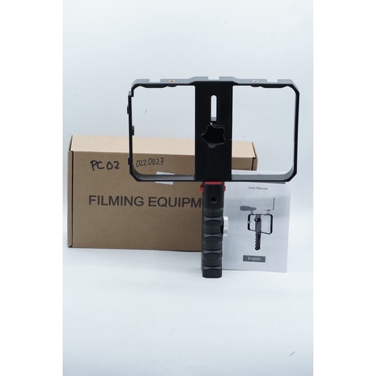 Jual PC02 HandPhone HP Rig Cage Handheld Phone Vlog Extension Bracket ...