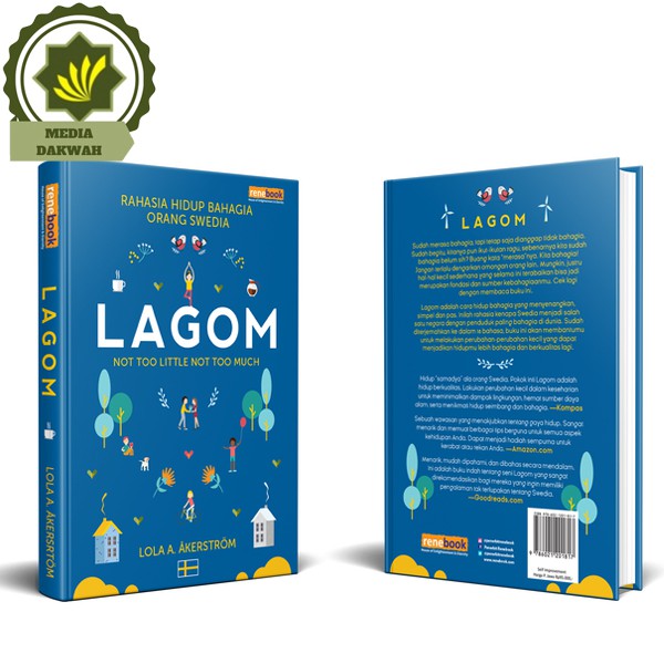 Jual Buku LAGOM Rahasia Hidup Bahagia Orang Swedia Negara Paling Bahagia di Dunia Internasional ...