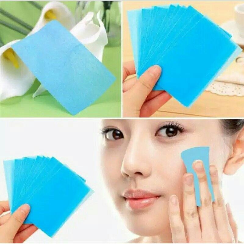 Jual kertas minyak wajah / linen oil control isi 50pcs / tissue minyak ...