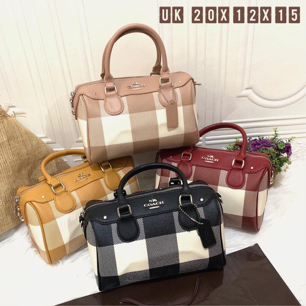 Jual Coach Speedy Grid | Shopee Indonesia
