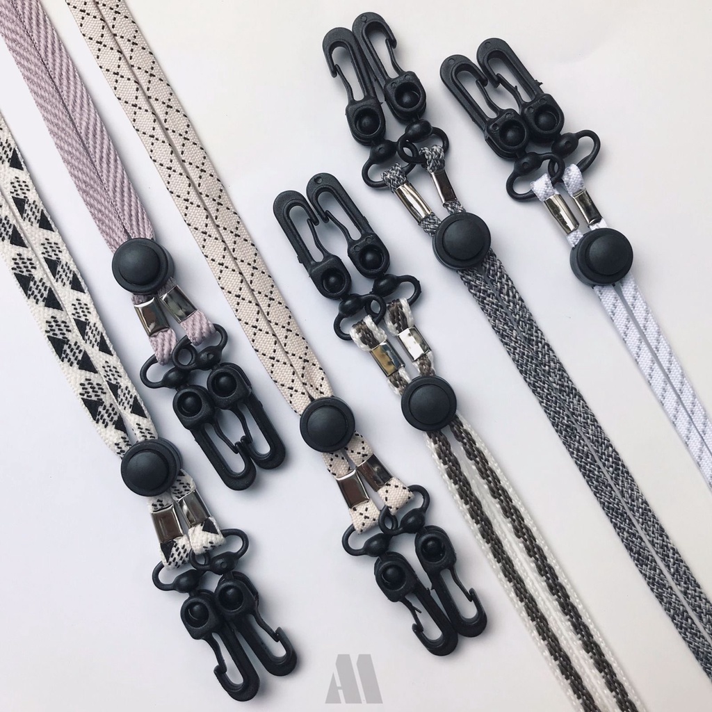 Jual STRAP MASK MOTIF / PENGAIT MASKER EARLOOP MEDIS / CONNECTOR MASKER ...