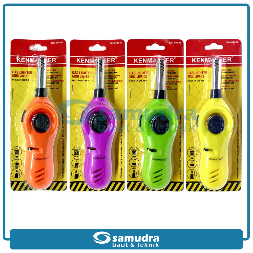 Jual KENMASTER Gas Lighter Mini Pemantik Gas Korek Api Kompor Alat ...