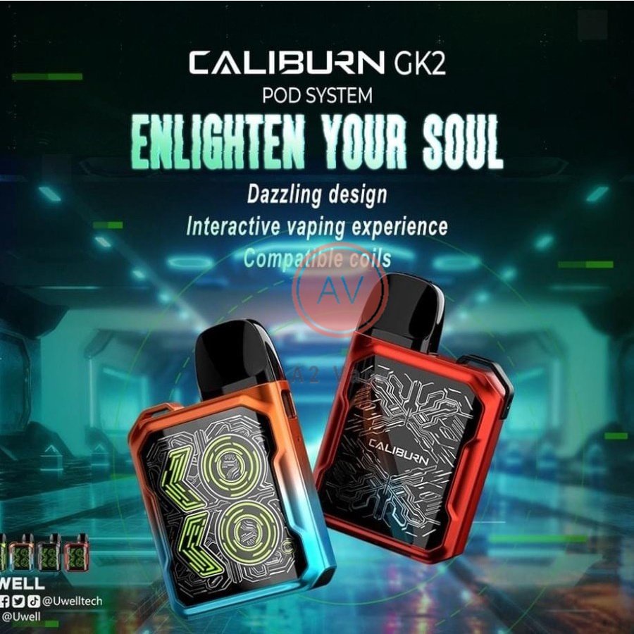 Jual Uwell Caliburn GK2 Pod Kit 690mah - AUTHENTIC | Shopee Indonesia