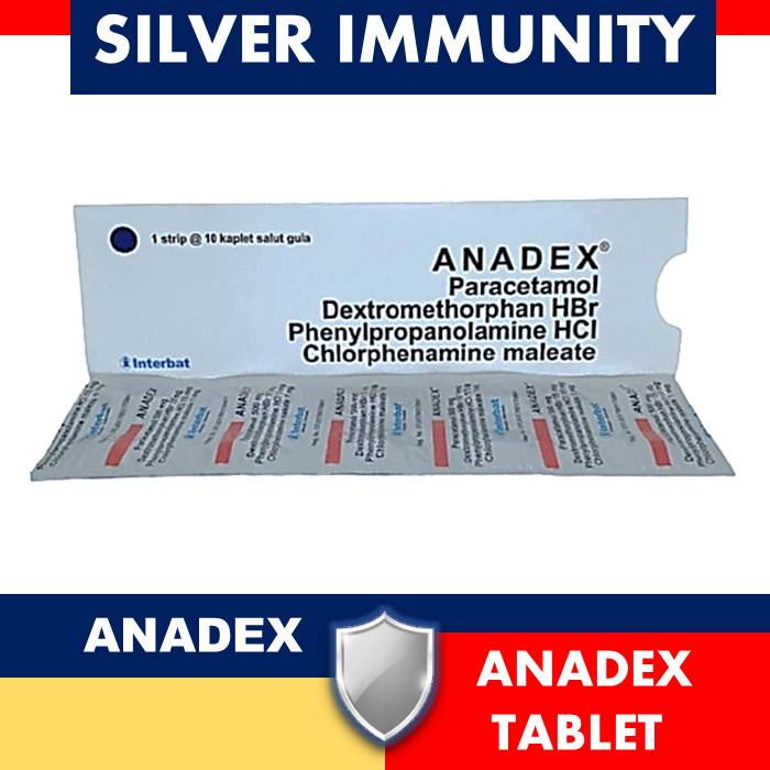 Jual ANADEX STRIP 10 TABLET | Shopee Indonesia