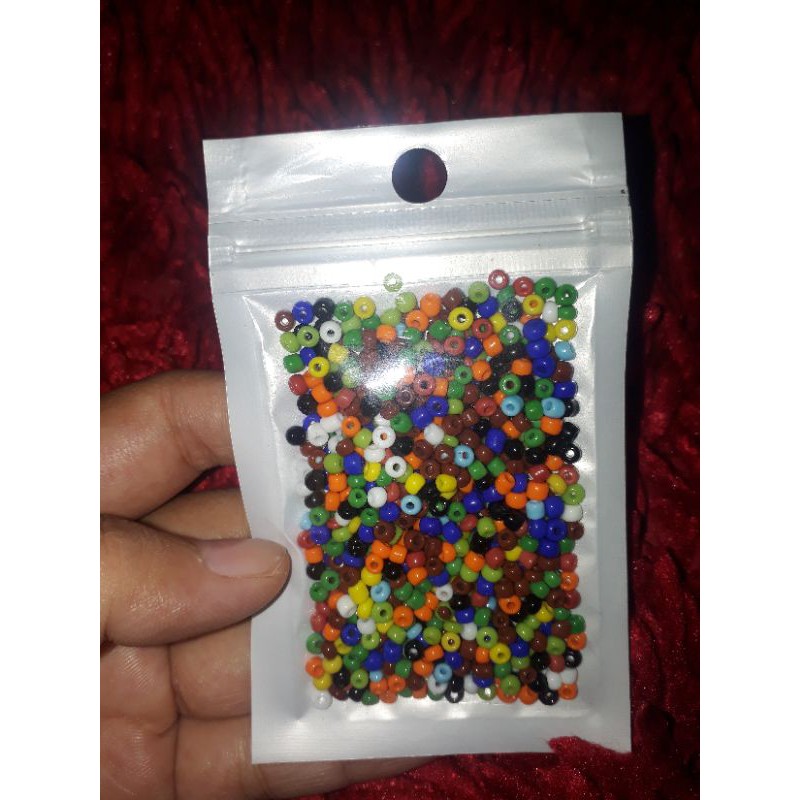 Jual mote payet pasir mix/rainbow 20gr | Shopee Indonesia