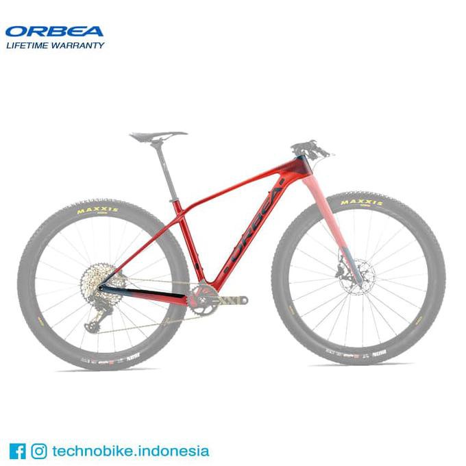Jual Frame Orbea Alma 29 Omr Hardtail Xc Red Blue S | Shopee Indonesia
