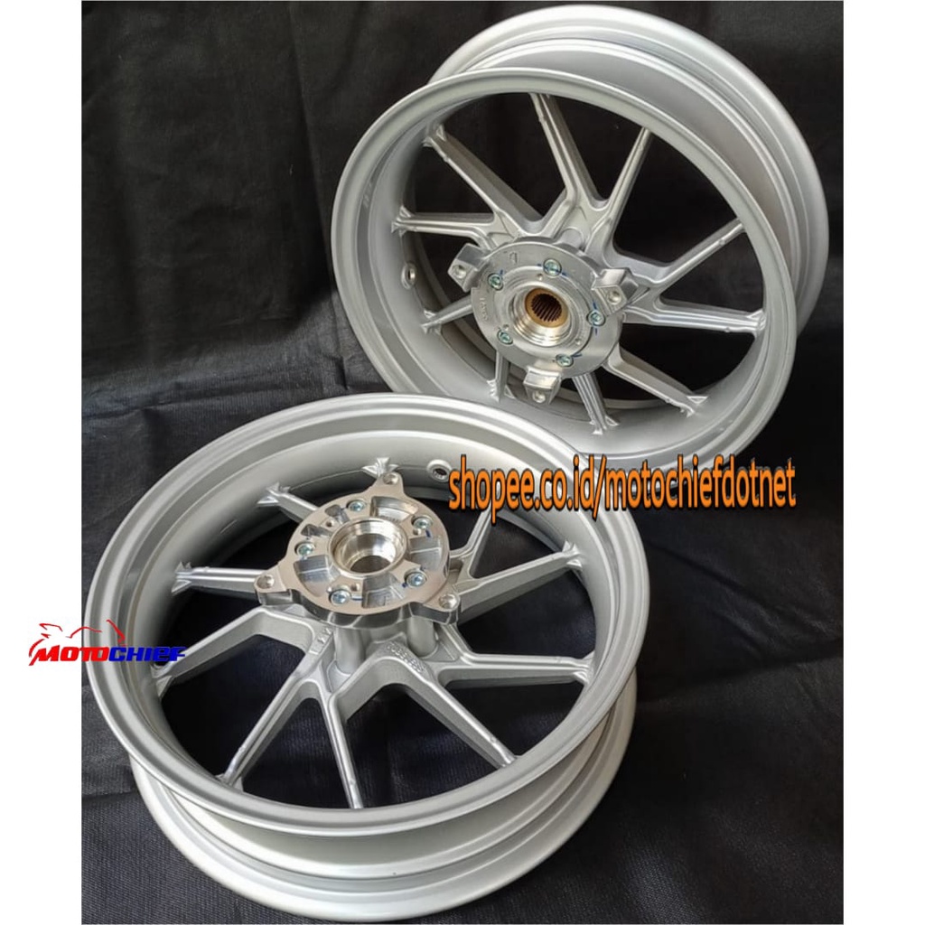 Jual VELG RACING TAPAK LEBAR CHEMCO NEW NMAX 155 2020 SILVER ORIGINAL ...