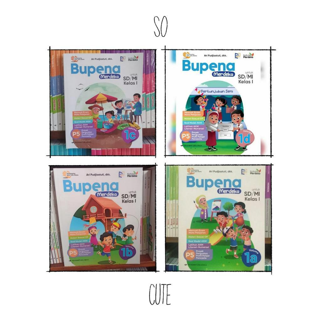 Jual BUPENA MERDEKA 1A 1B 1C 1D KELAS 1 SD ERLANGGA KURIKULUM MERDEKA ... Jual BUPENA MERDEKA 1A 1B 1C 1D KELAS 1 SD ERLANGGA KURIKULUM MERDEKA ...