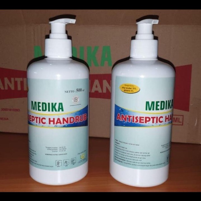 Jual MEDIKA ANTISEPTIC HANDRUB ANTISEPTIC MEDIKA HANDSANITIZER MEDIKA ...