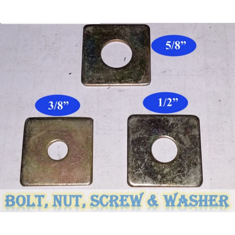 Jual Ring Kotak Persegi 3/8" / 1/2" / 5/8" Harga Per 1kg | Shopee Indonesia