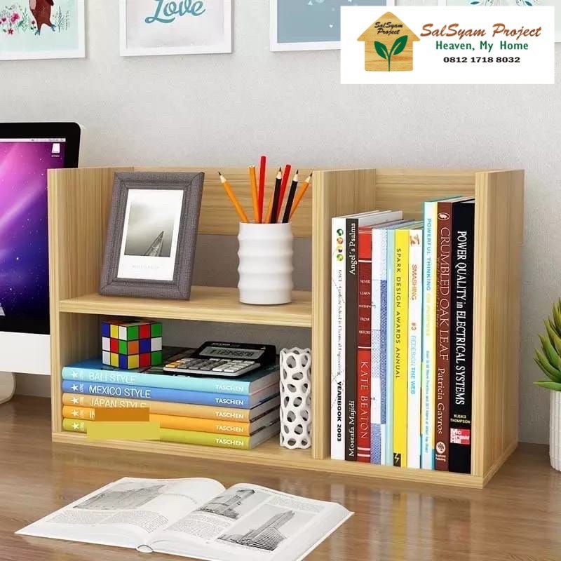 Jual Rak Buku Unik Mini Portable Kayu Jati Belanda Minimalis Rak ...