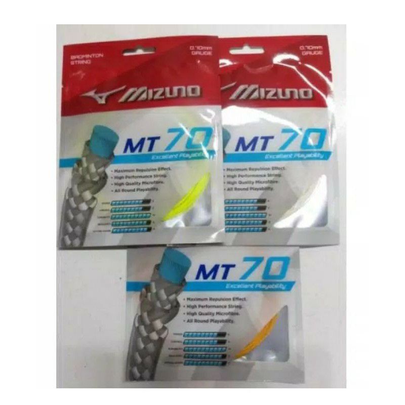 Jual Senar Raket Mizuno MT 70 (Original) | Shopee Indonesia