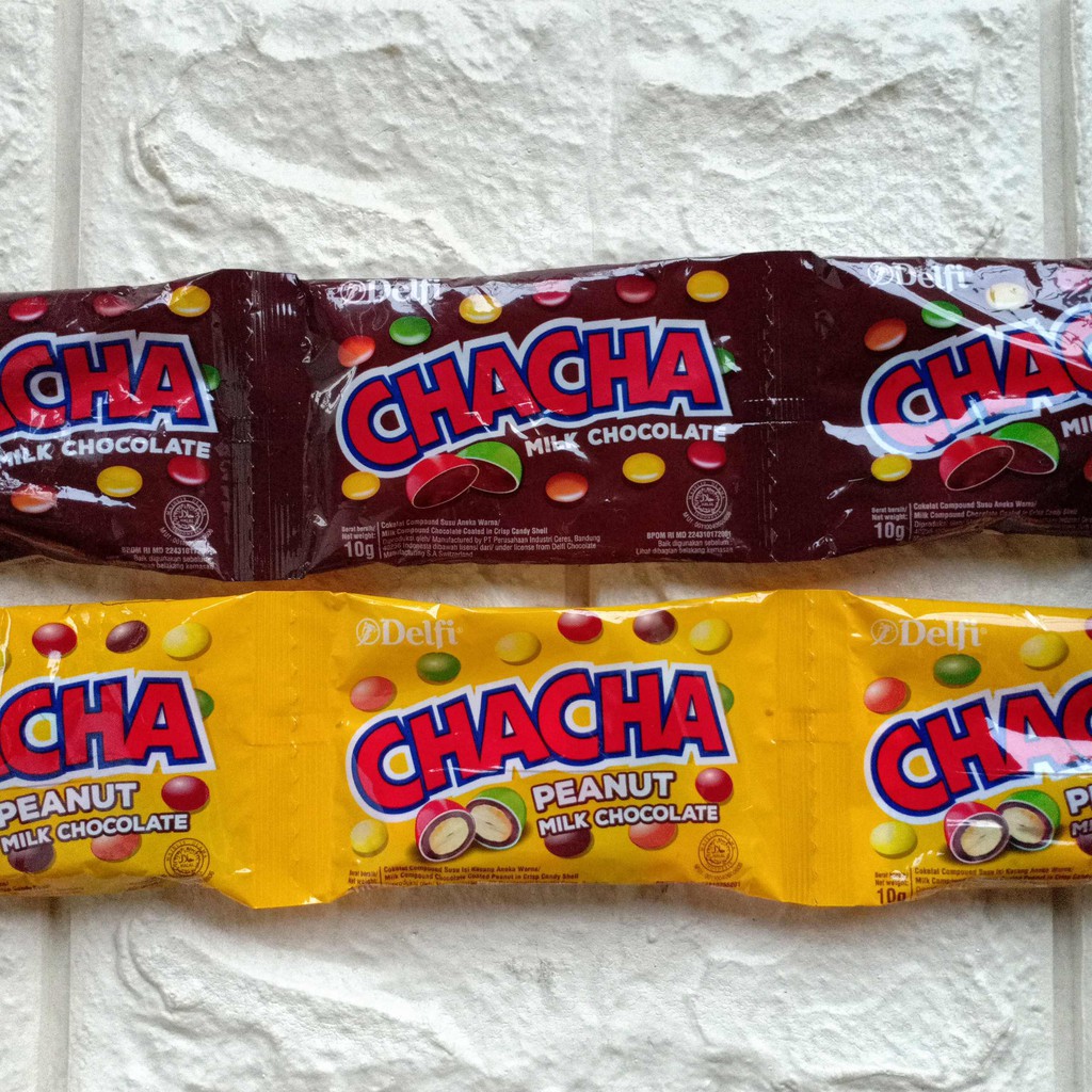 Jual Delfi Chacha Cha Cha Peanut Milk Chocolate Sachet 10gr Coklat ...