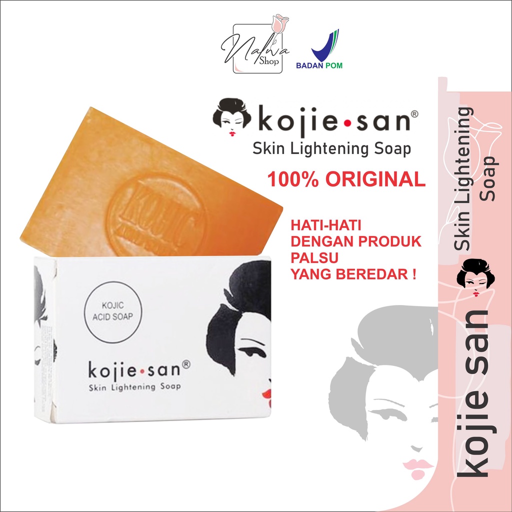 Jual Kojie San Skin Lightening Soap Original 65 Gram Kojiesan Sabun ...