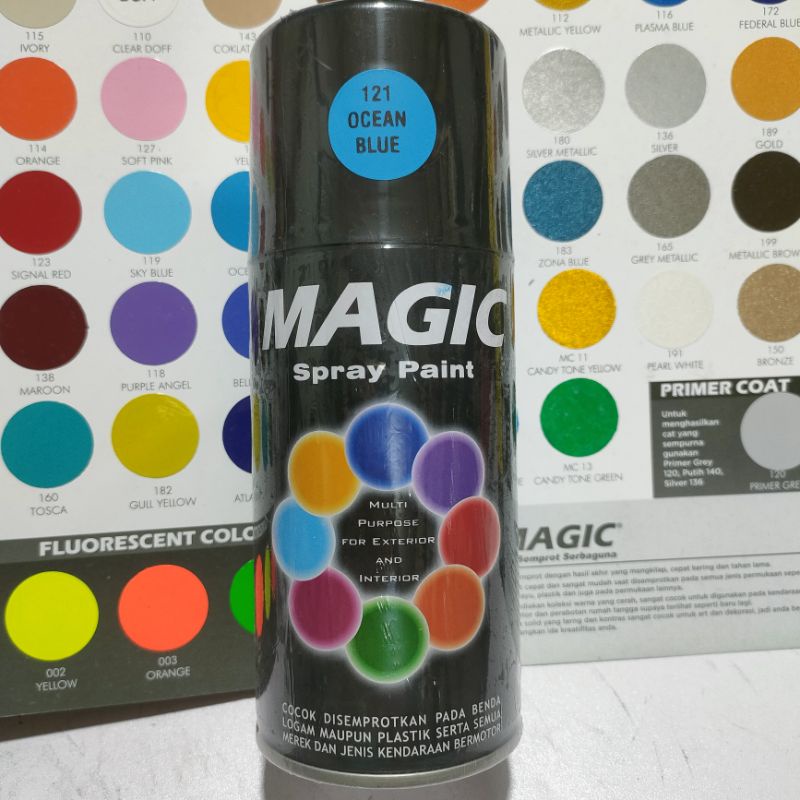 Jual Magic Spray Paint Pilox Pilok Magic 300cc Ready Berbagai Varian ...