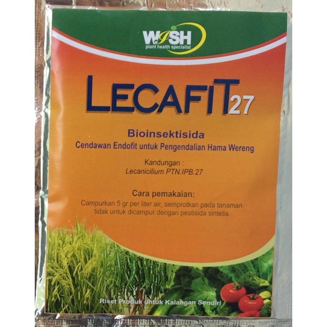 Jual Pembasmi Hama Wereng Alami/Bioinsektisida-Lecafit27 berat 1 Kg ...