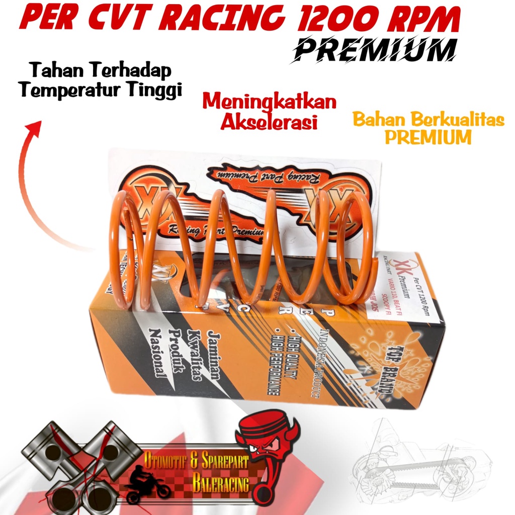 Jual PER CVT PREMIUM 1200 RPM Per Cvt 1200 Rpm Vario Racing Premium ...