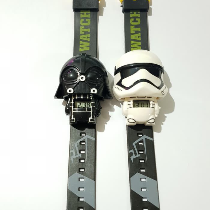 Jual Jam Tangan Anak Starwars / Jam Mainan Starwars / Jam Tangan Murah ...