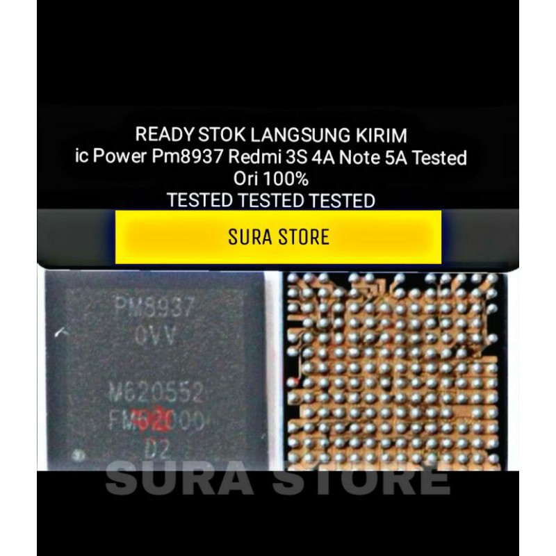 Jual IC Power PM8937 Redmi 3S 4A Note 5A Original New | Shopee Indonesia