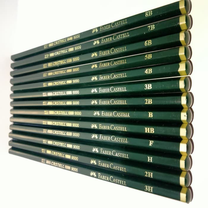 Jual Pensil Faber Castell Ori 6H/5H/4H/3H/2H/H/F/HB/B/2B/3B/4B/5B/6B/7B/8B / Pencil fabercastel ...