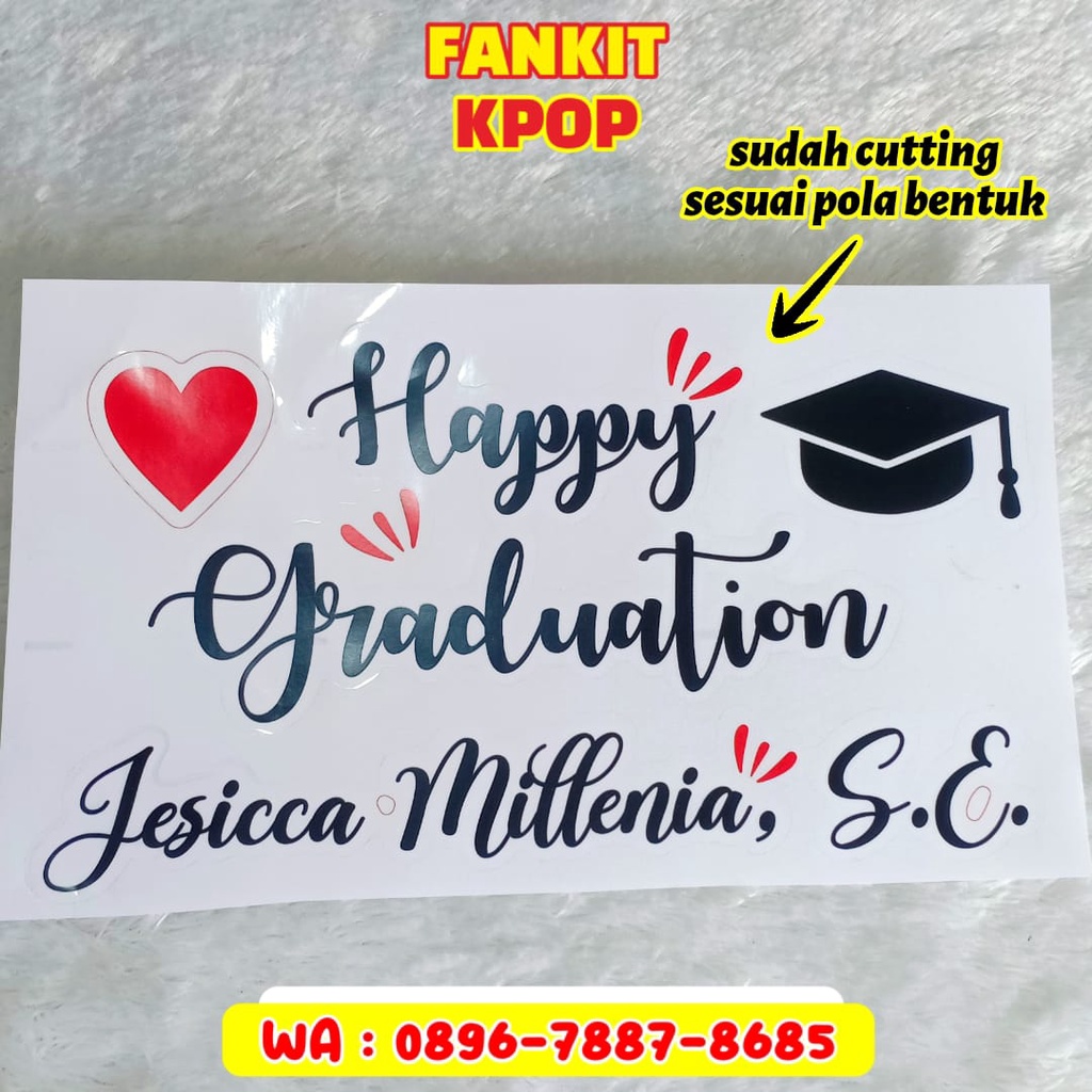 Jual (CUSTOM) STICKER BALON PVC CUSTOM STICKER CUTTING STICKER CUSTOM ...