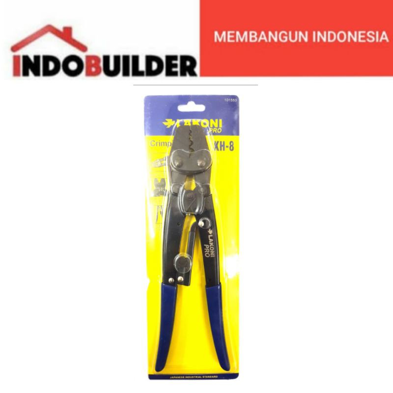 Jual LAKONI PRO TANG SKUN KH8 CRIMPING TOOL / TANG PRESS SKUN KABEL ...
