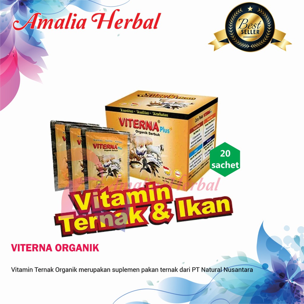 Jual VITERNA Original Asli PT. Natural Nusantara Viterna Nasa Vitamin ...