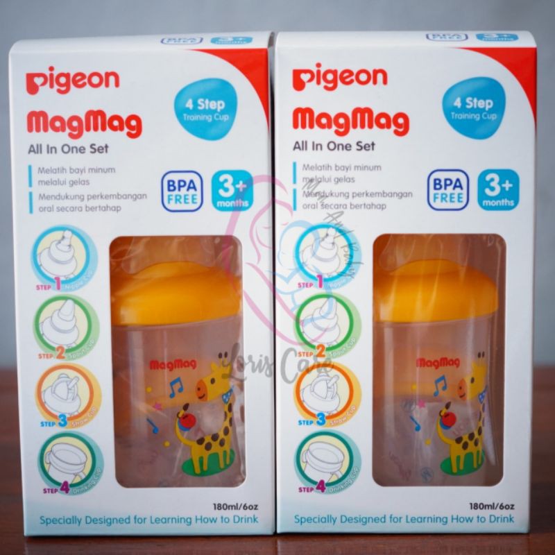 Jual Pigeon Magmag Mag Mag All in One Set Training Cup / Botol Gelas ...