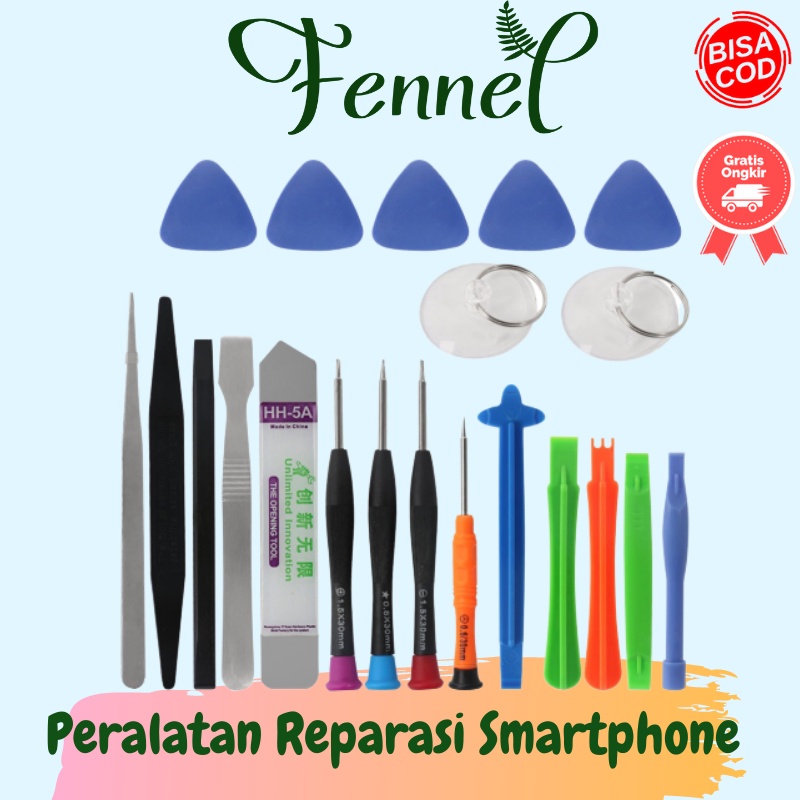 Jual Peralatan Alat Reparasi Perbaikan Smartphone 21 in 1 GB-5A ...