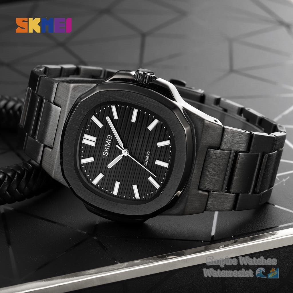 Jual Jam Tangan Skmei 1794 Pria Cowok Rantai Stainless Analog Kualitas Original Waterproof ...