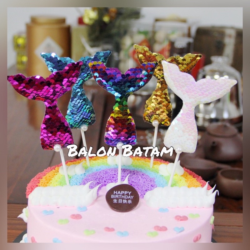 Jual Topper Ekor mermaid satuan | Shopee Indonesia