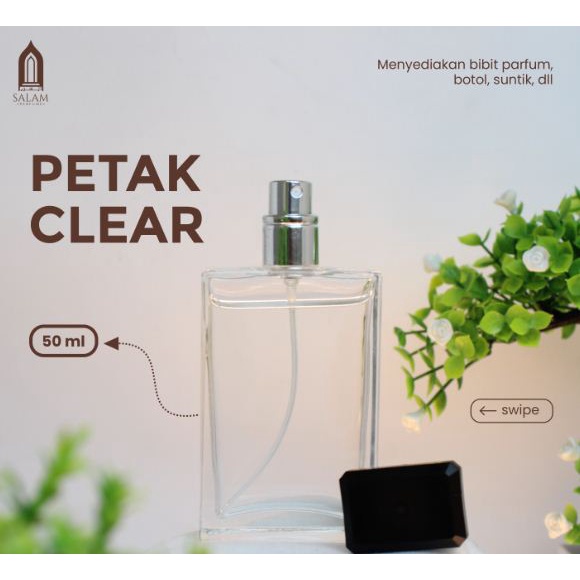 Jual Botol Parfum Kosong Petak Transparan 60 ml lusinan | Shopee Indonesia