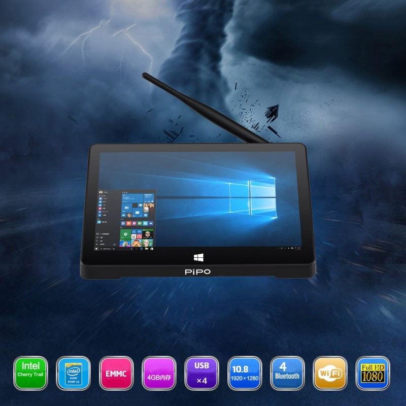 Jual PiPO X12 Mini PC 10.8 Inch TV Box all-in-one PC | Shopee Indonesia