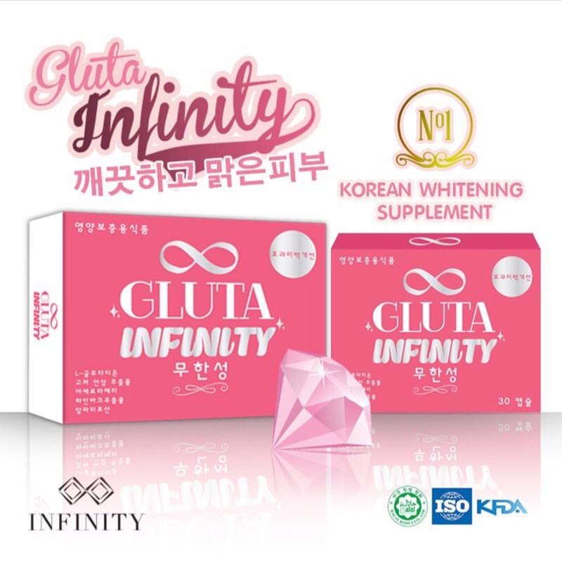 Jual GLUTA INFINITY WHITENING CAPSULE GLUTA FROZEN 30 CAPSULE | Shopee ...