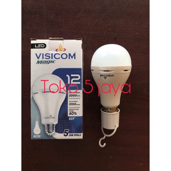 Jual lampu emergency visicom / GARANSI 1 TAHUN / lampu led visicom 12 WATT | Shopee Indonesia