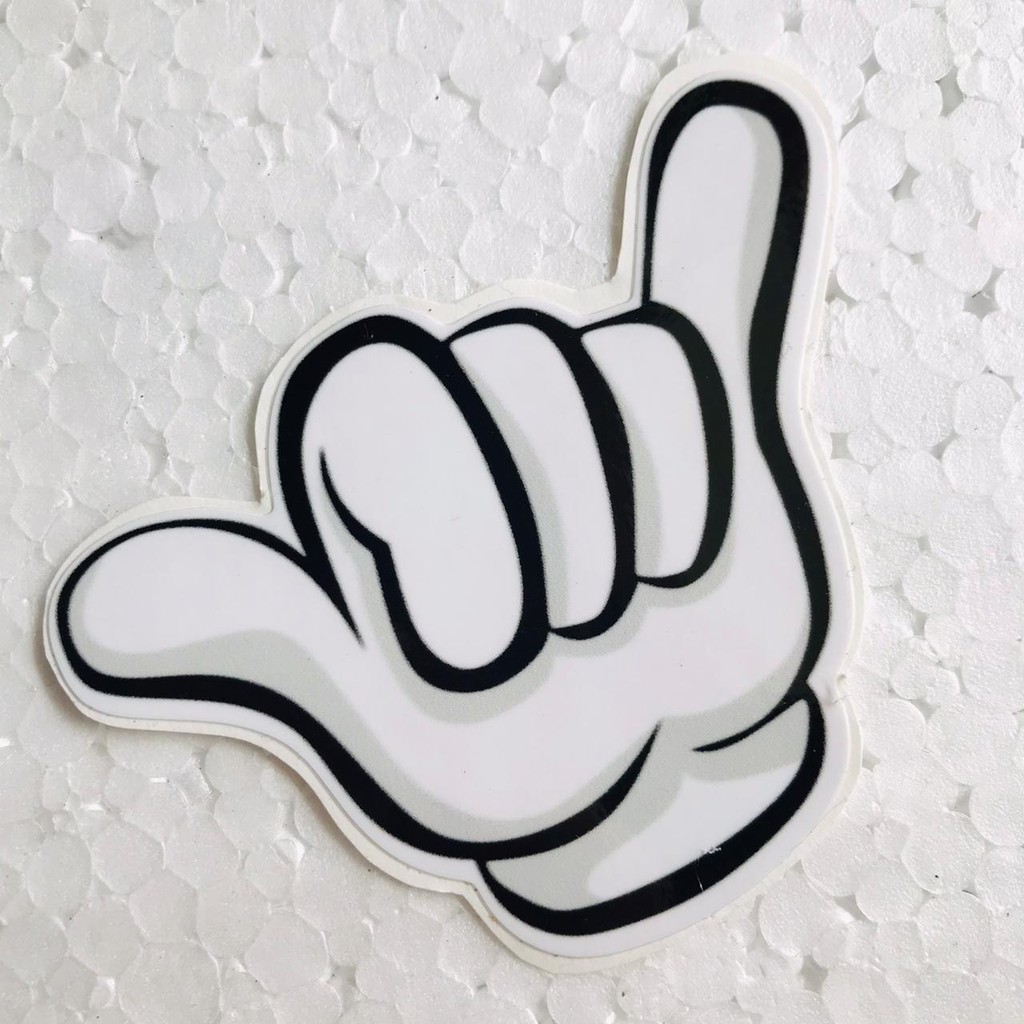 Jual Sticker Tangan Bahan Ritrama Laminasi Glossy | Shopee Indonesia