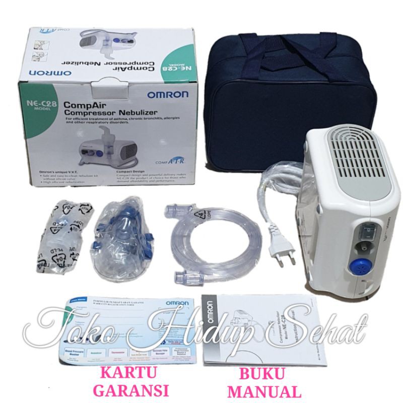 Jual Omron Comp Air Compressor Nebulizer NE C28 | Shopee Indonesia