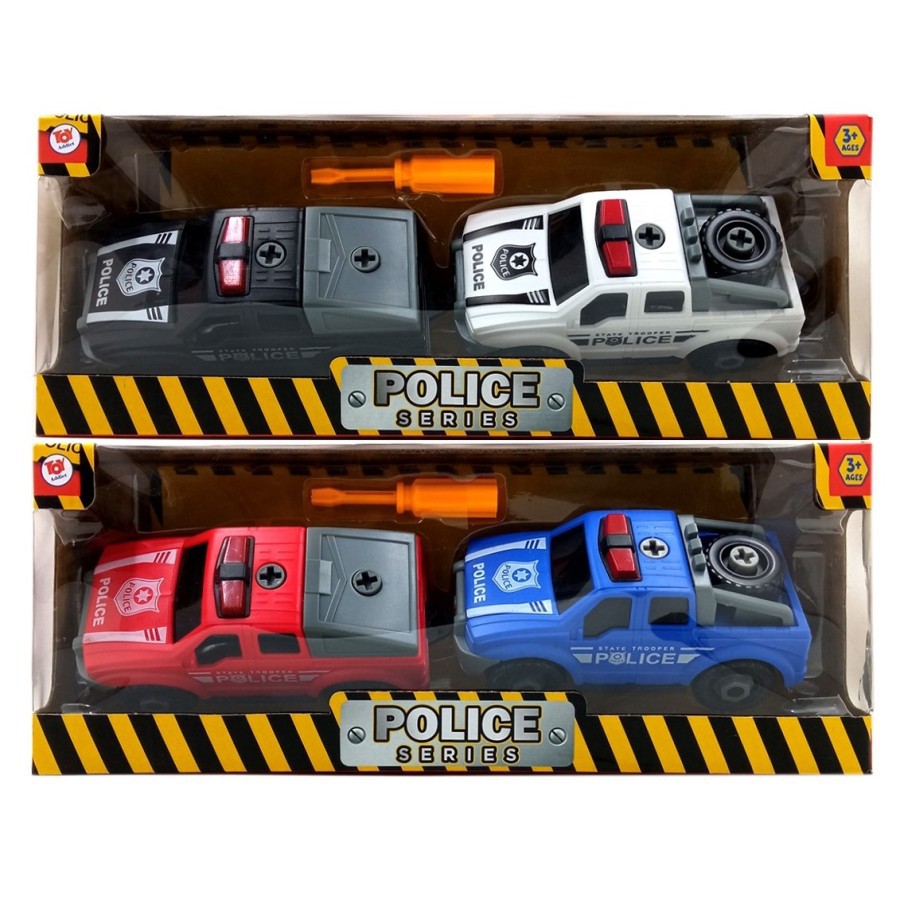 Jual Toy Addict 2-in-1 Police Car Mainan Anak Mobil Polisi Bongkar ...