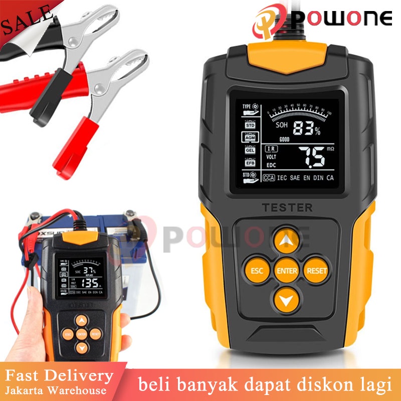 Jual 12 V 24 V Baterai Mobil Tester untuk Baterai Analyzer Alat Uji ...