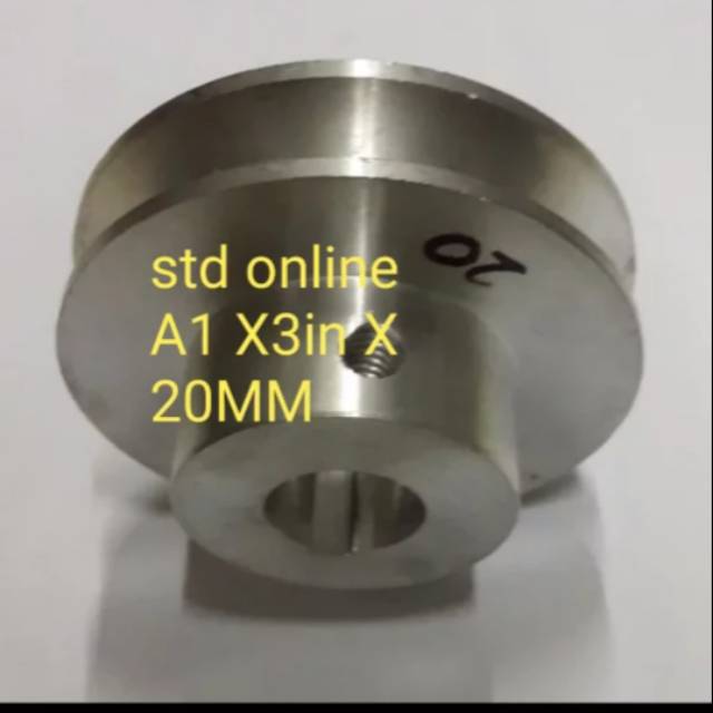 Jual Puli pulley mesin A1 X 3 X 20 | Shopee Indonesia