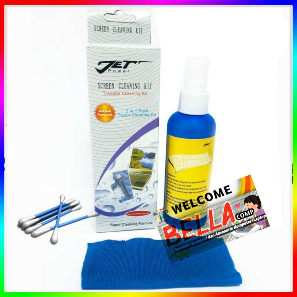 Jual Cairan Spray Pembersih Layar Komputer Tv Laptop LCD Screen Cleaner ...