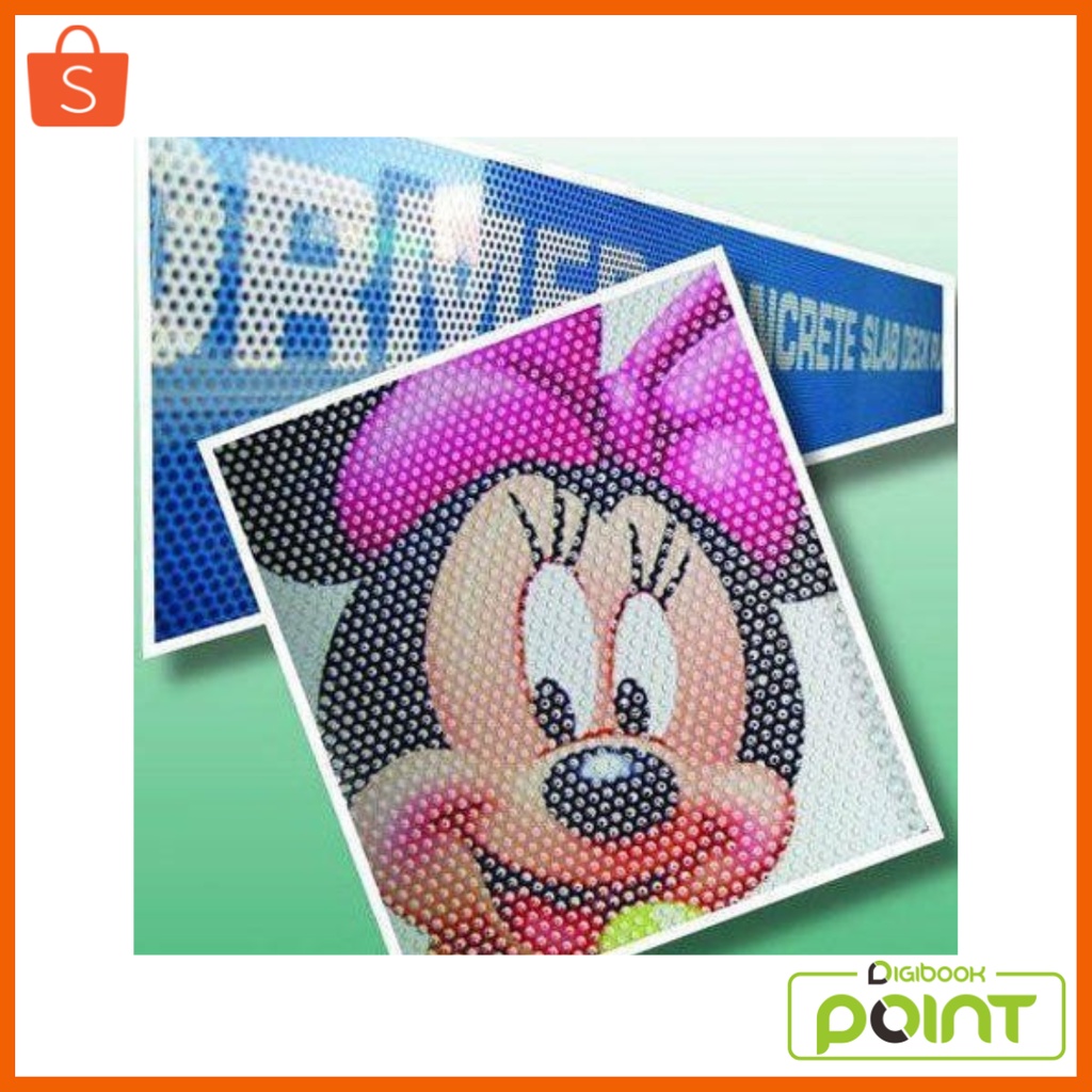 Jual Cetak Stiker Banner Bahan One Way Vision Print Hiress Untuk ...