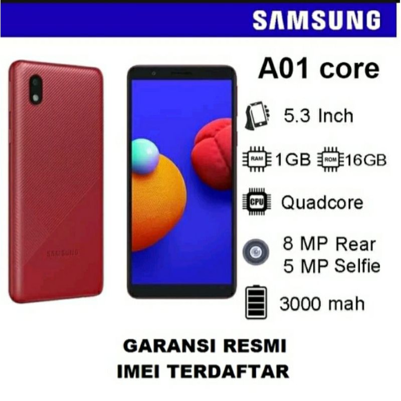 Jual SAMSUNG GALAXY A01 CORE RESMI SEIN | Shopee Indonesia