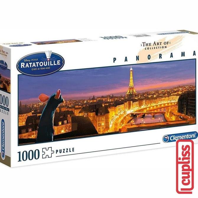 Jual Clementoni 39487 Art of Disney Ratatouille Puzzle 2D Panorama 1000 ...