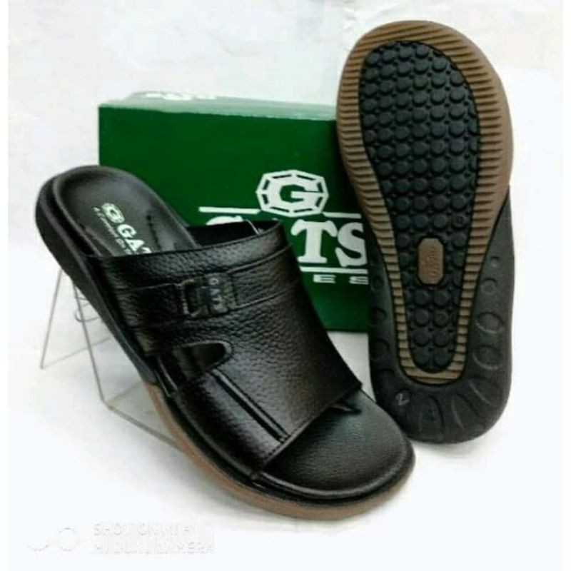 Jual SANDAL PRIA GATS RC 007 LEATHER original | Shopee Indonesia